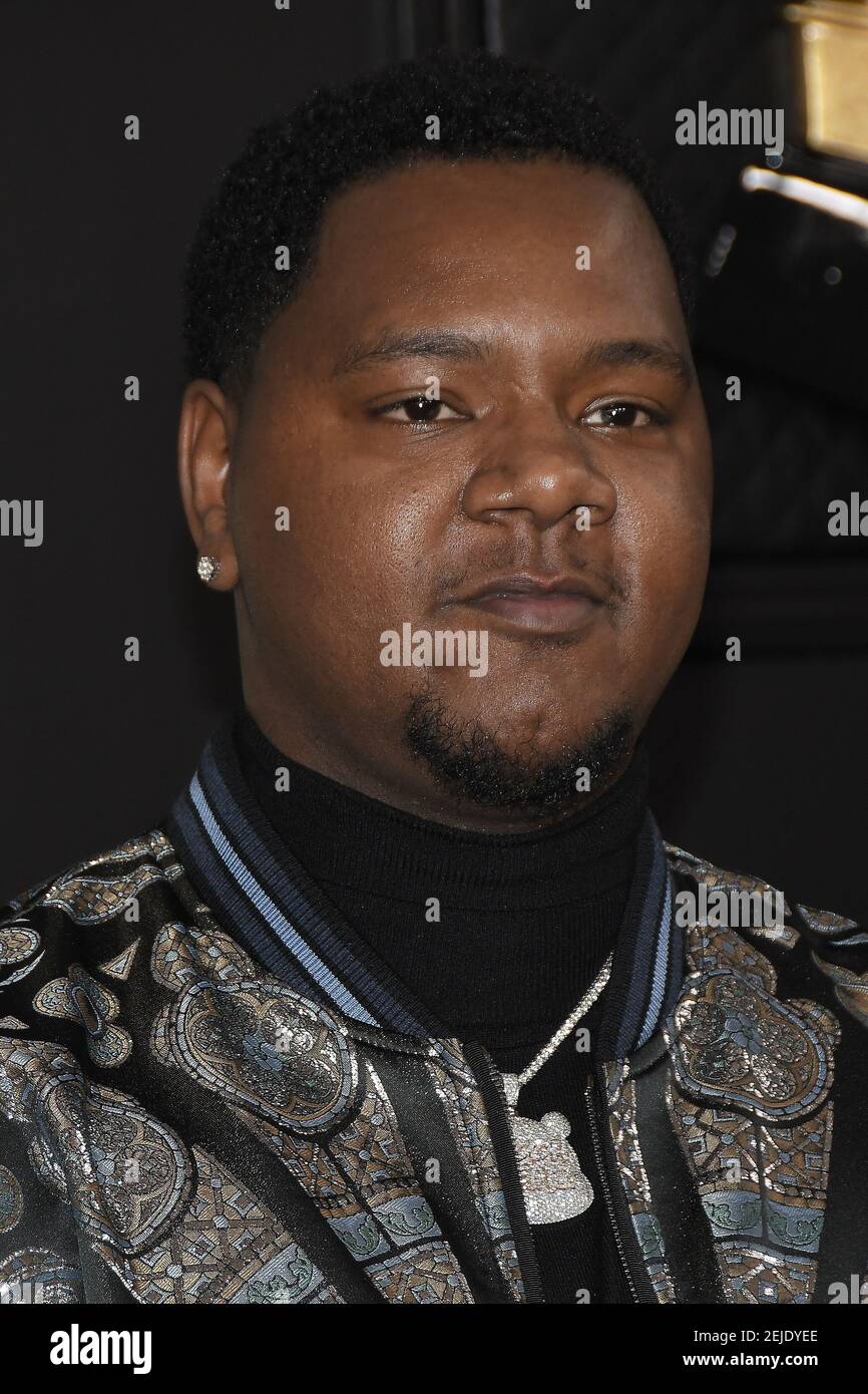 Pooh Beatz arrives at the 62nd Annual Grammy Awards red carpet held at ...