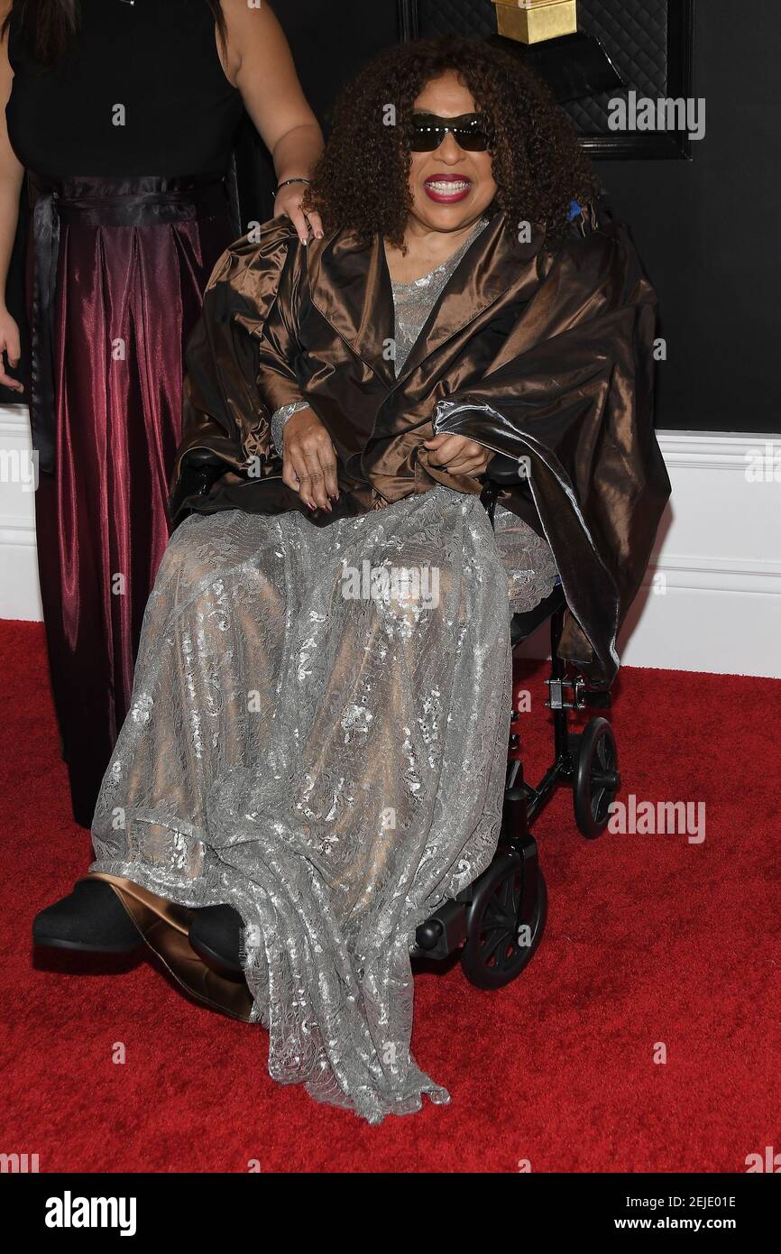 Roberta Flack arrives at the 62nd Annual Grammy Awards red carpet held ...