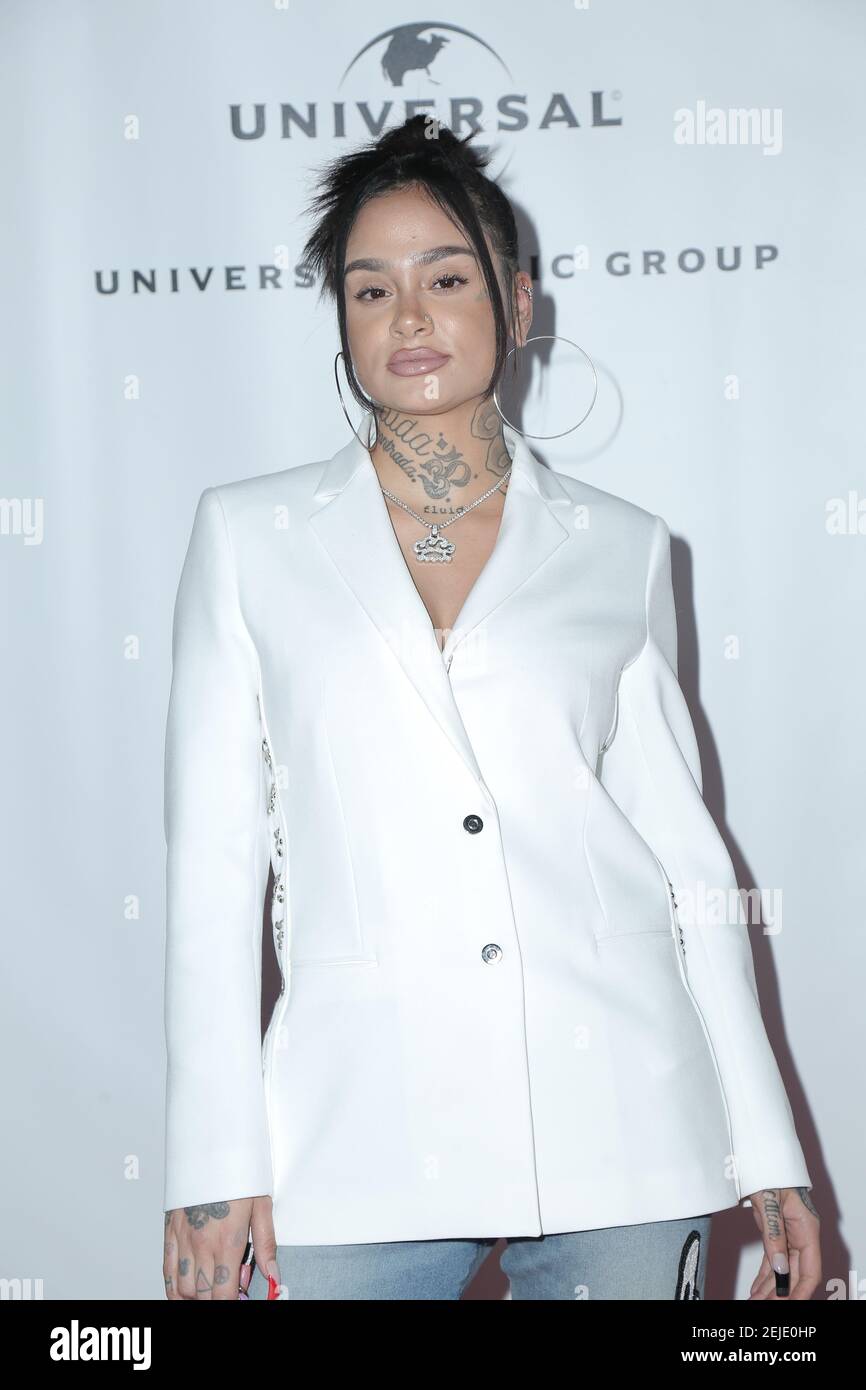 Kehlani walking the red carpet at the Universal Music Group's 2020 ...