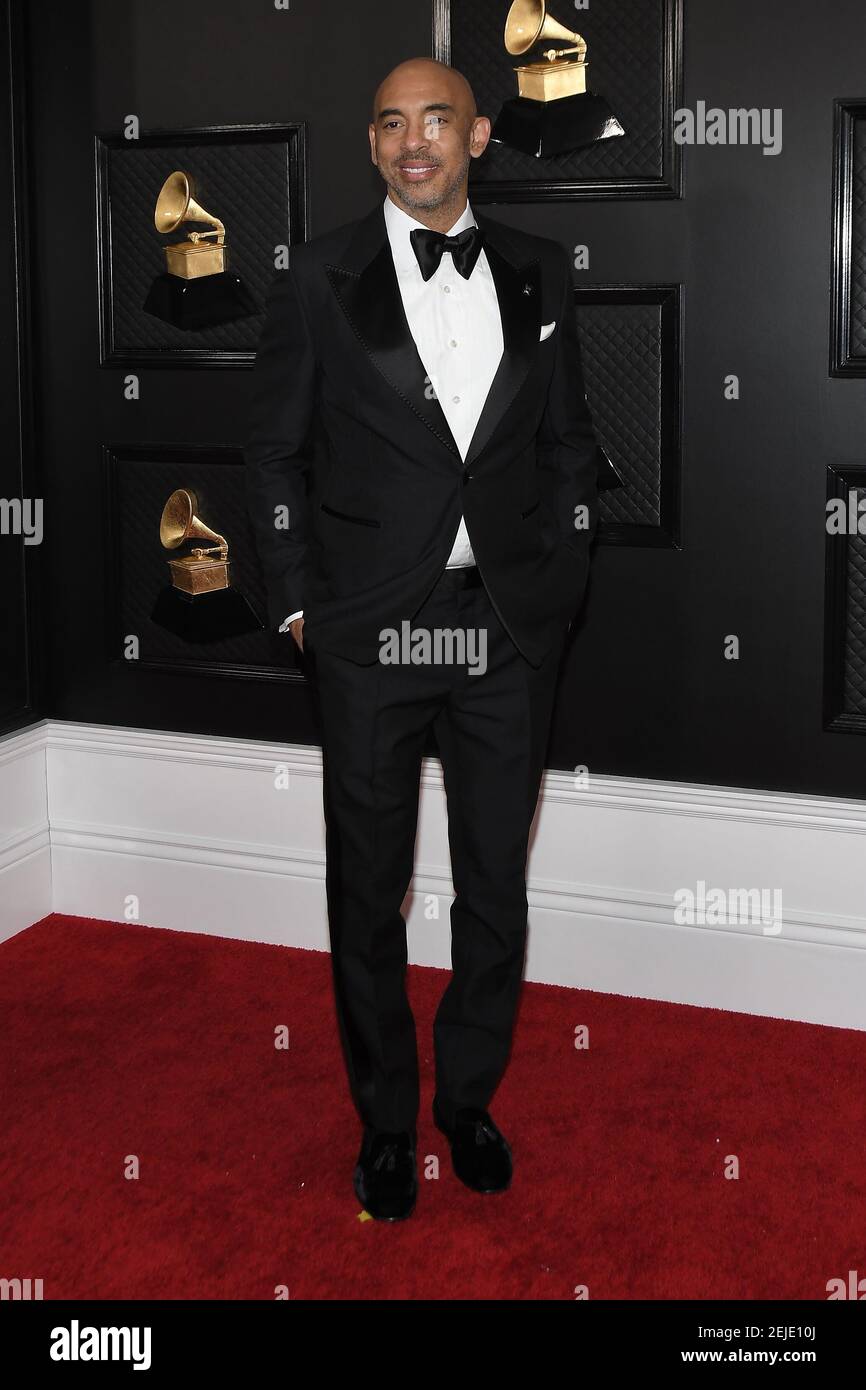 Harvey Mason Jr. arrives at the 62nd Annual Grammy Awards red carpet ...