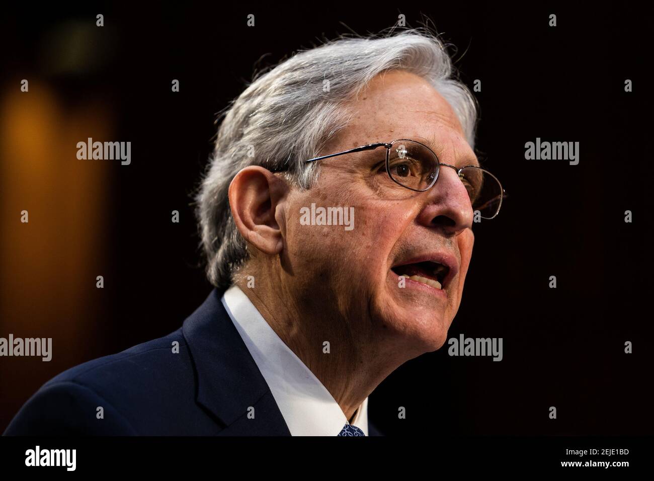 Washington, United States. 22nd Feb, 2021. Judge Merrick Garland ...
