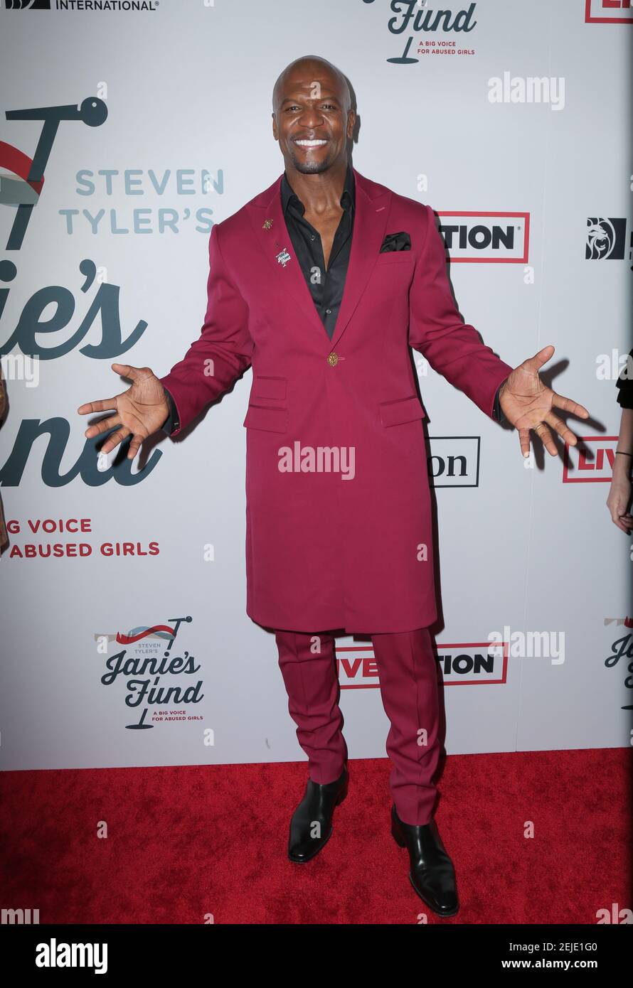Terry Crews walking the red carpet at the 3rd Annual Steven Tyler ...