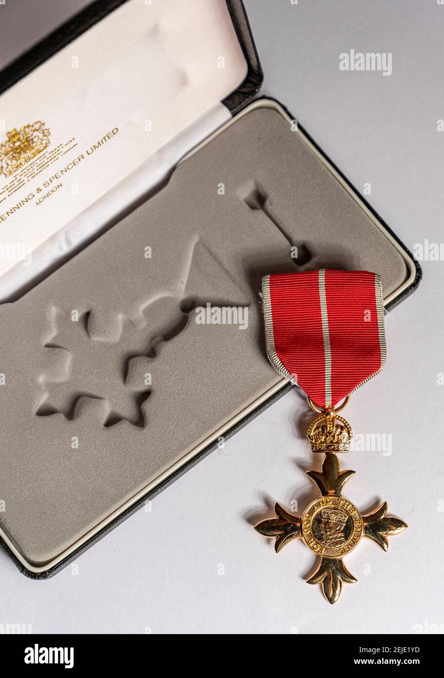 The OBE Medal - The Most Excellent Order of the British Empire is an ...