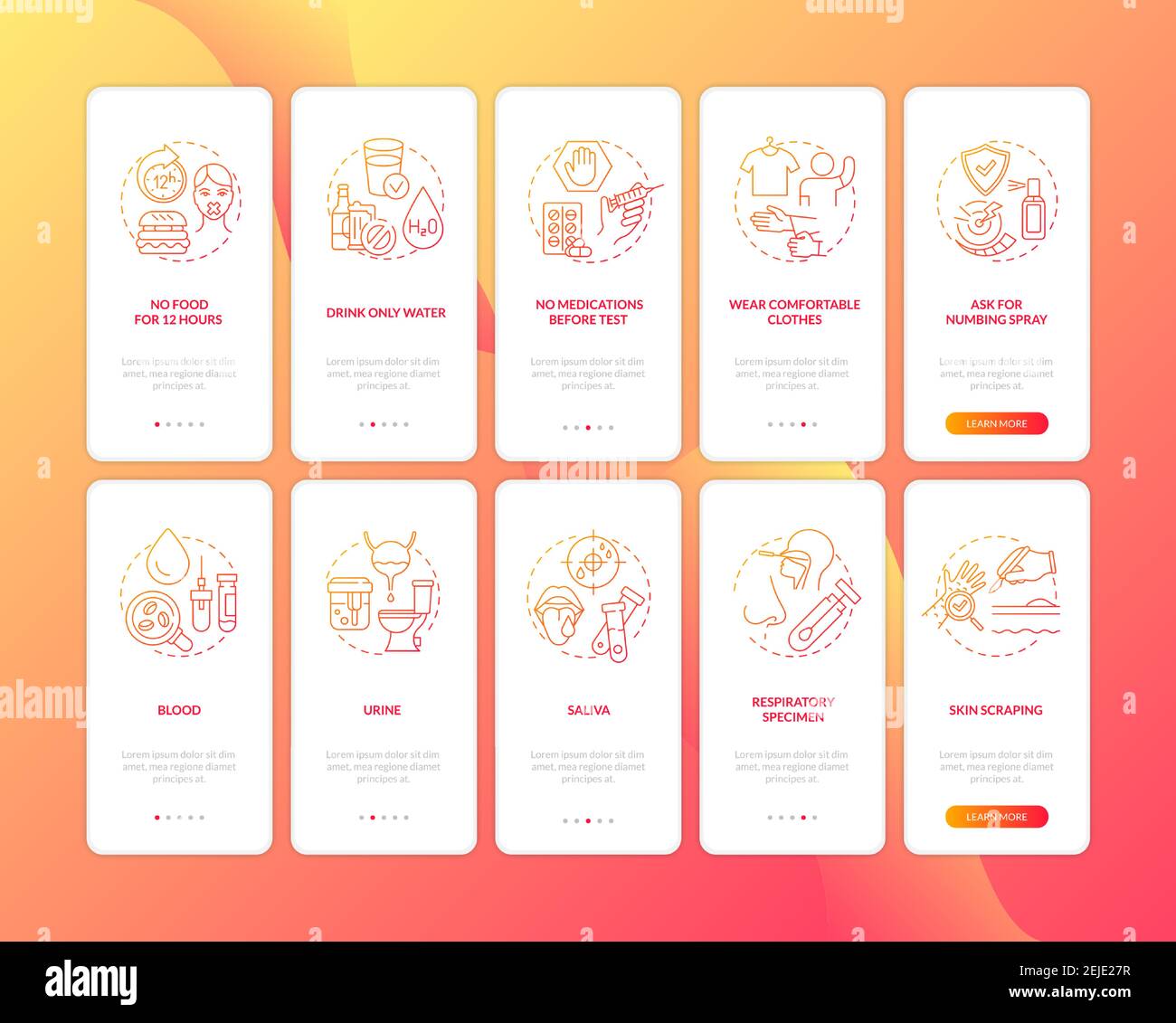 Mobile testing clinic Stock Vector Images - Alamy