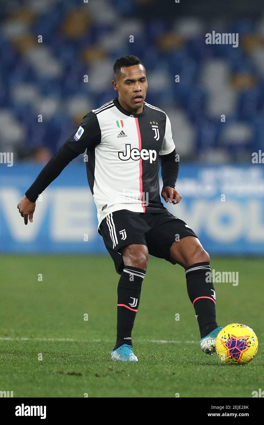 Alex Sandro of Juventus Napoli 26-01-2020 Stadio San Paolo Football ...
