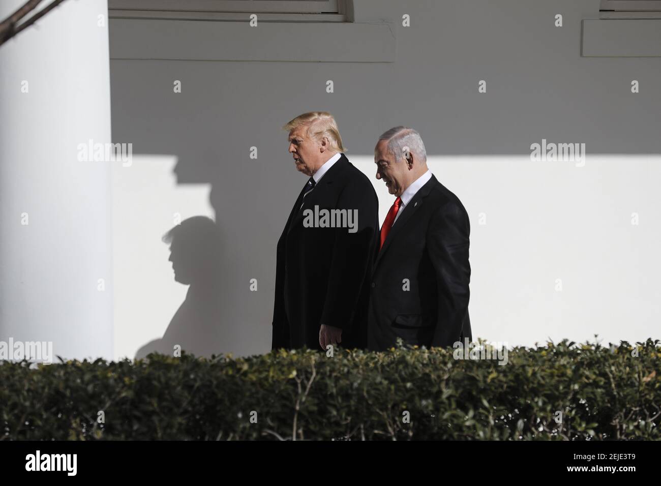 President Donald Trump and Israeli Prime Minister Benjamin Netanyahu ...
