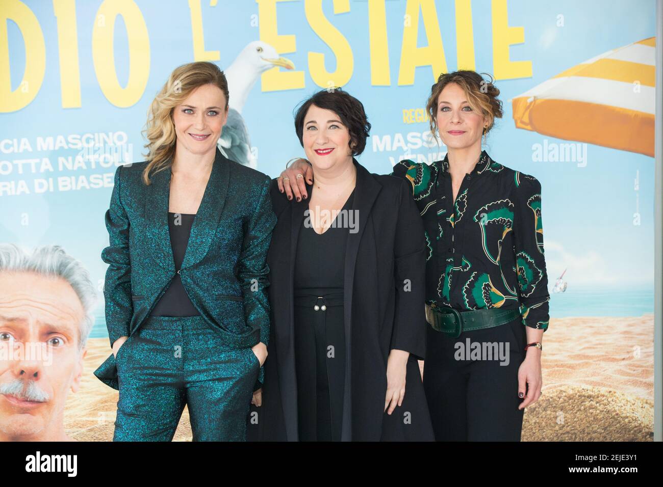 Lucia Mascino, Maria Di Biase, Carlotta Natoli Photocall of the Italian ...