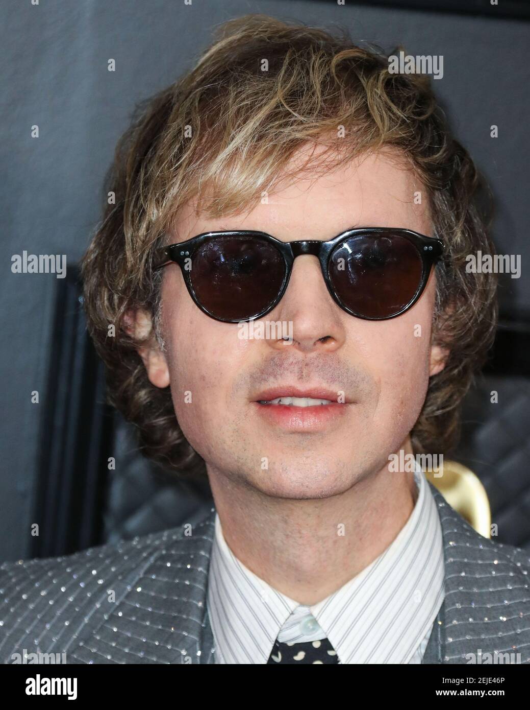LOS ANGELES, CALIFORNIA, USA - JANUARY 26: Beck arrives at the 62nd ...