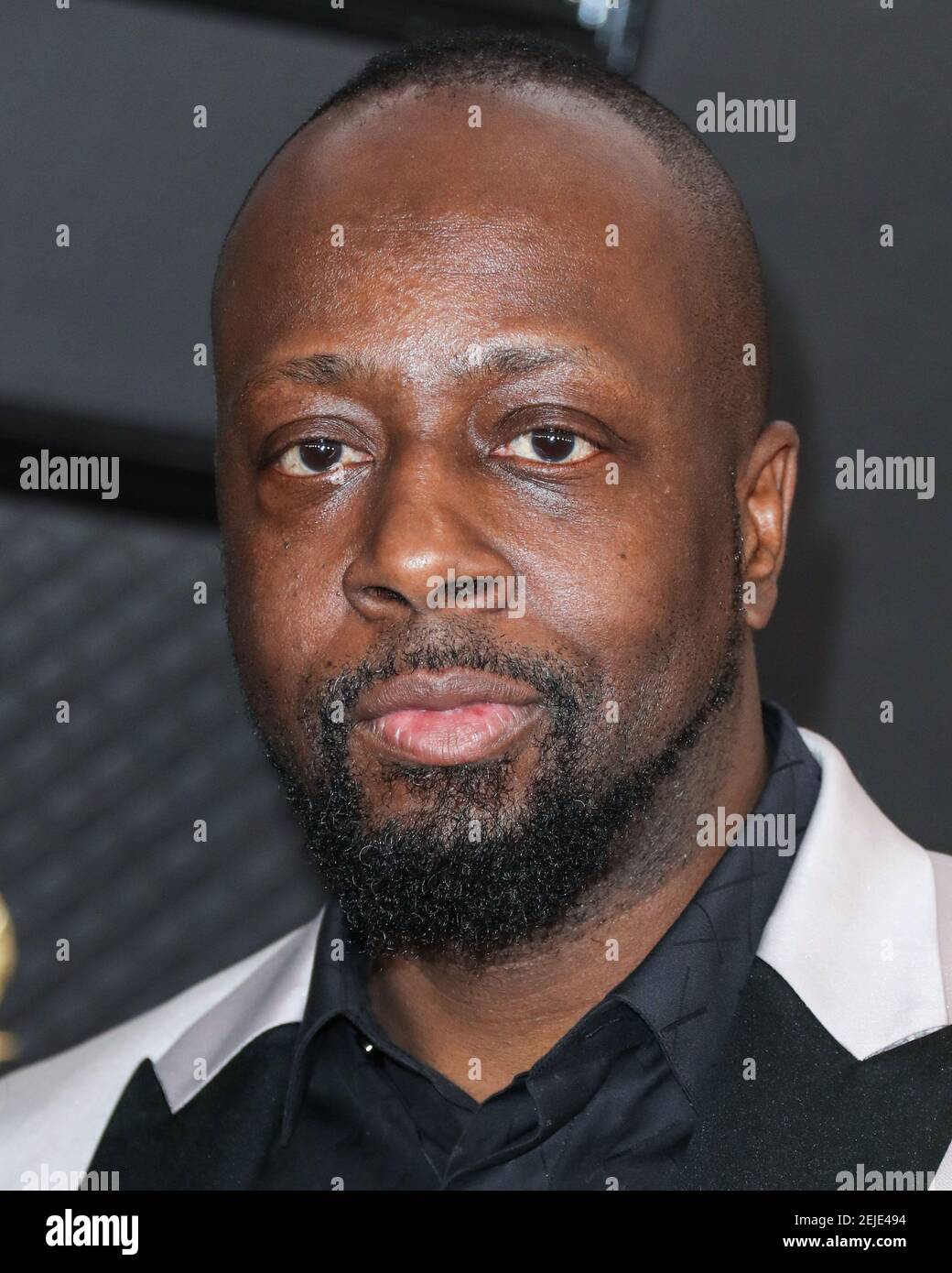 LOS ANGELES, CALIFORNIA, USA - JANUARY 26: Wyclef Jean arrives at the ...