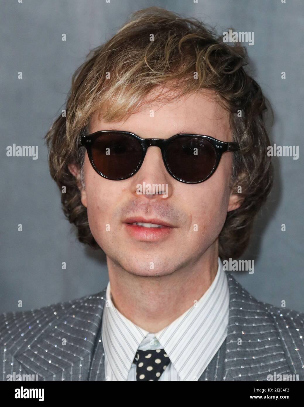 LOS ANGELES, CALIFORNIA, USA - JANUARY 26: Beck arrives at the 62nd ...