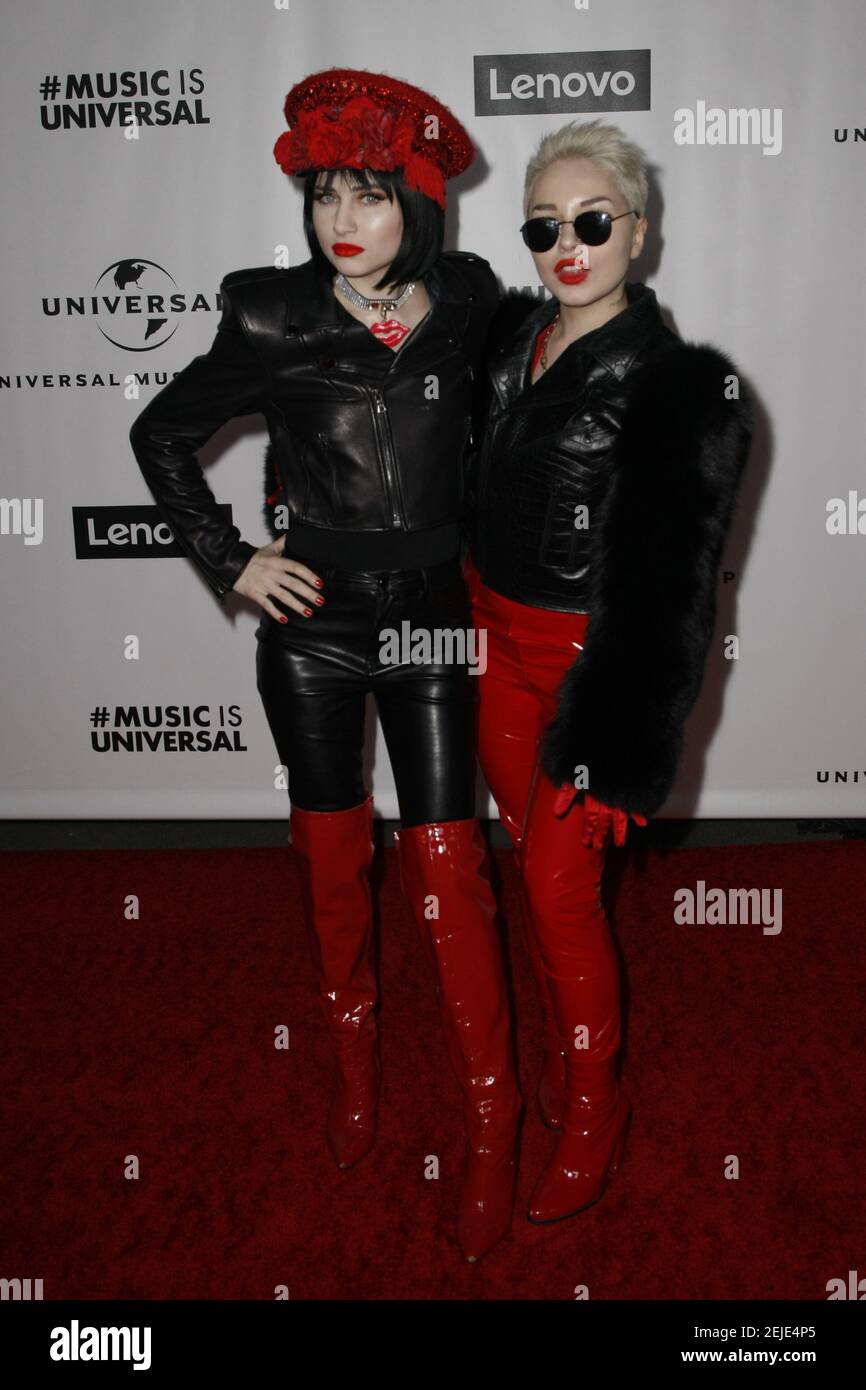 LOS ANGELES, CALIFORNIA - JANUARY 26: Command Sisters attends Universal ...