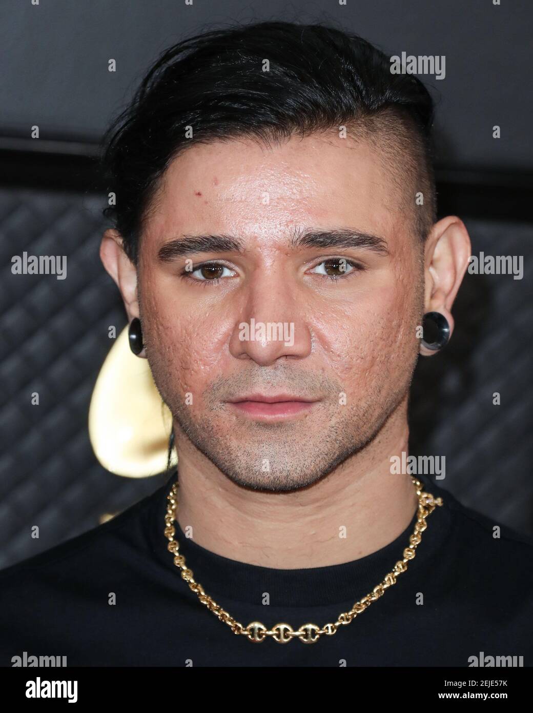 LOS ANGELES, CALIFORNIA, USA - JANUARY 26: Skrillex arrives at the 62nd ...