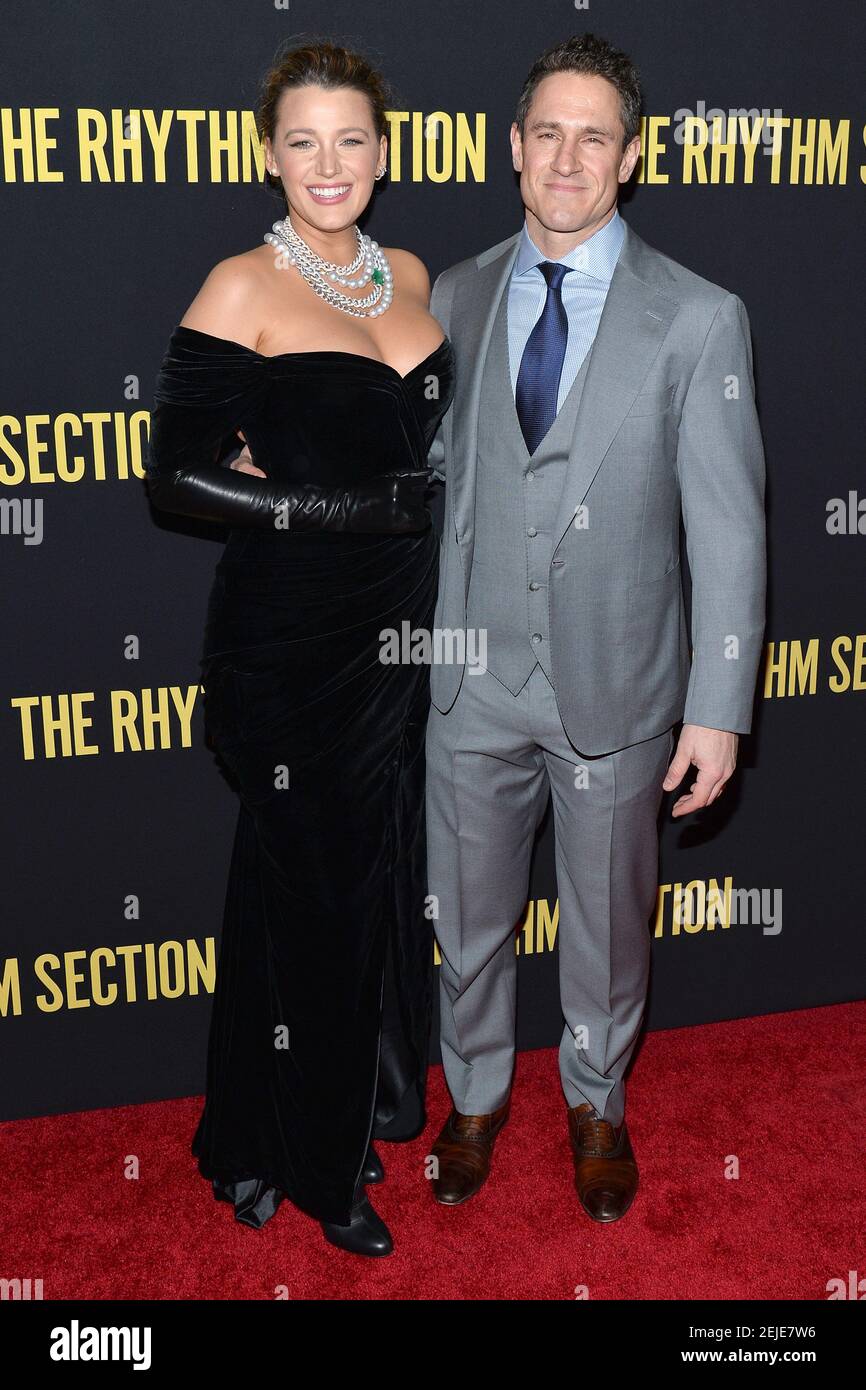 (L-R) Blake LIvely and Don Saladino attend the special screening of ...