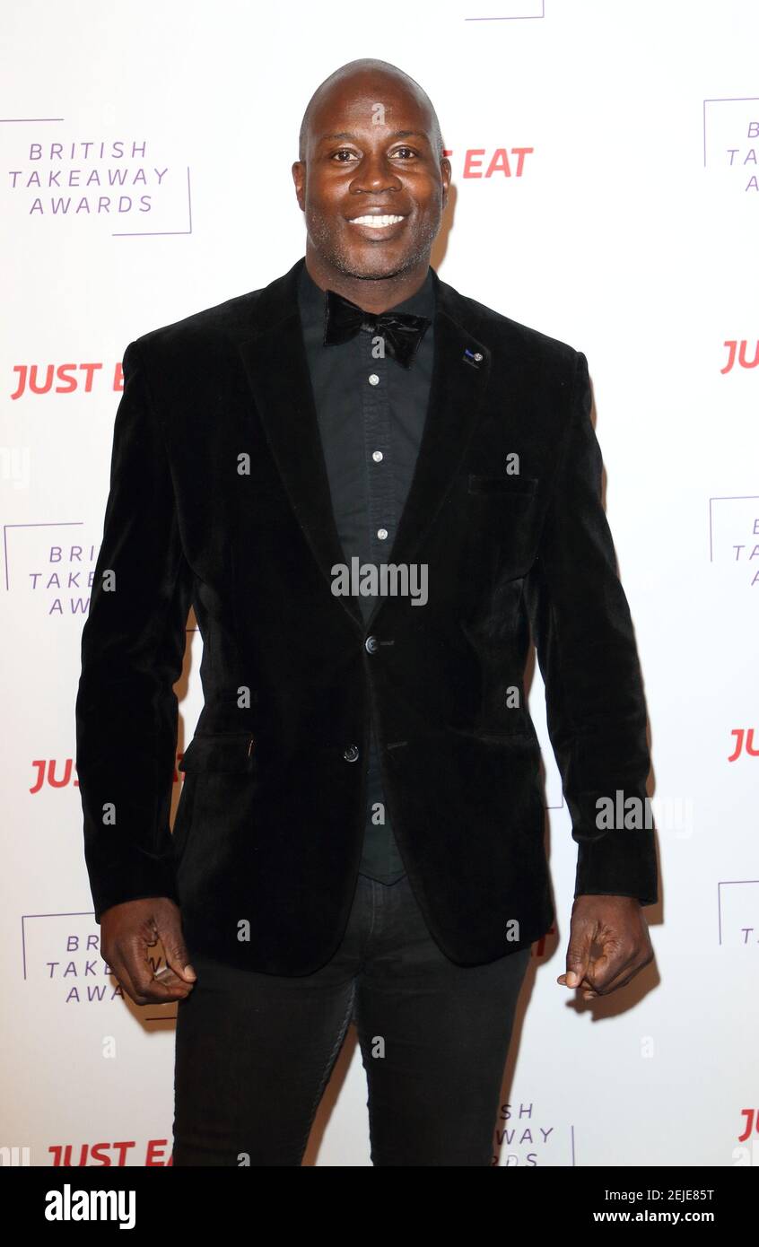 Martin Offiah attends the British Takeaway Awards held at the Savoy ...