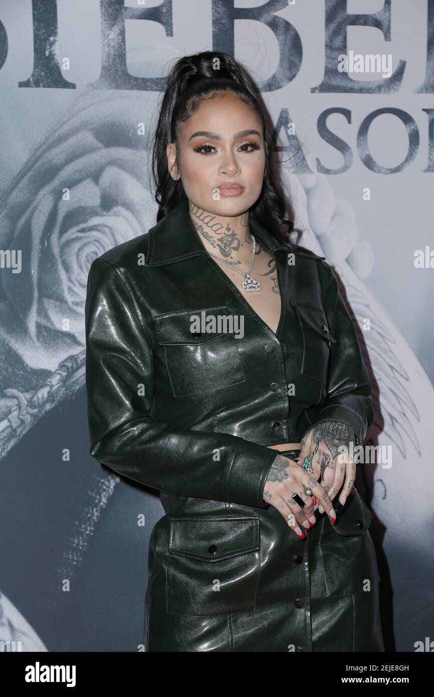 Kehlani walking the red carpet at the Premiere Of YouTube Originals ...