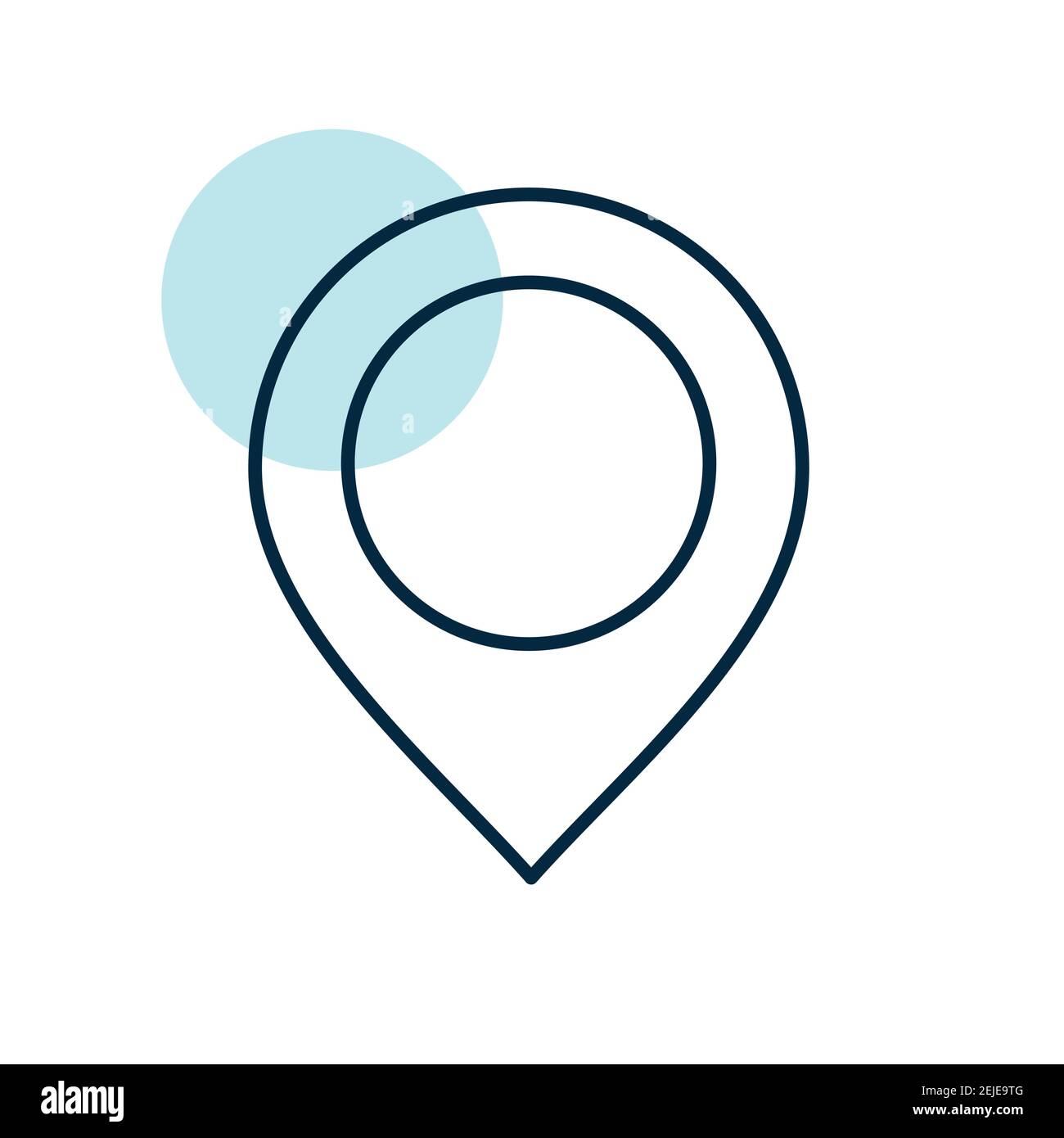 Pin map vector icon. Map pointer. Map markers. E-commerce sign. Graph ...