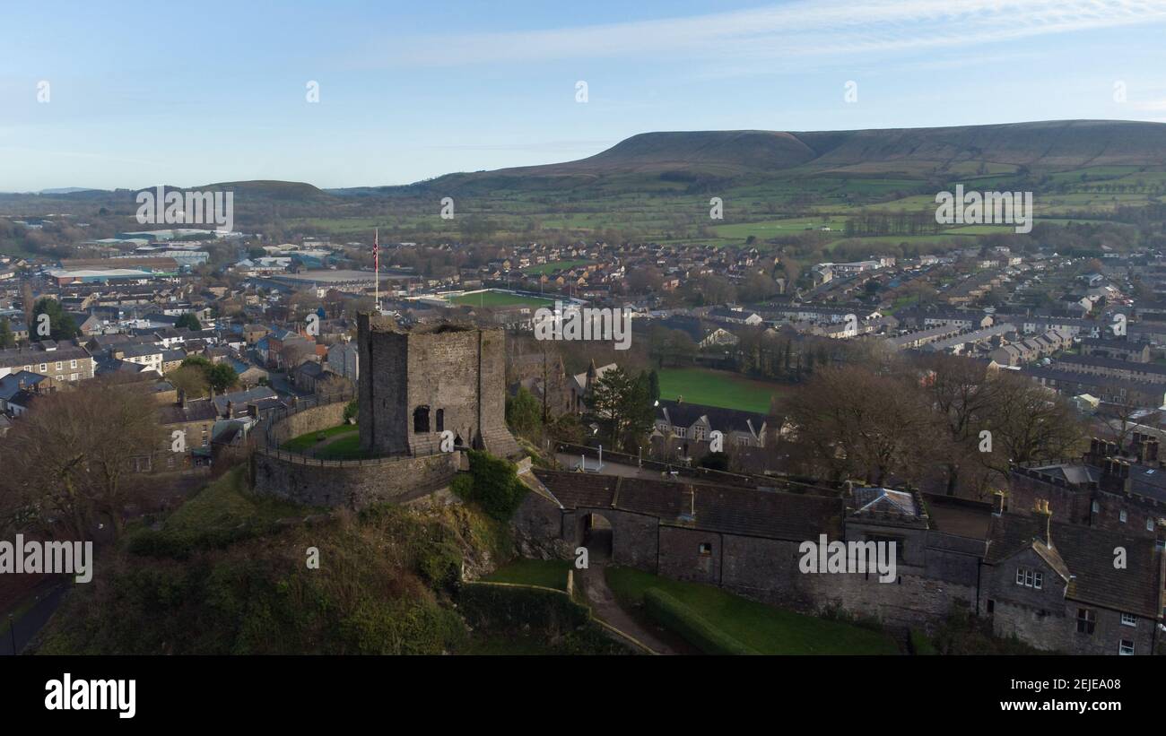 Clitheroe castle hi-res stock photography and images - Alamy