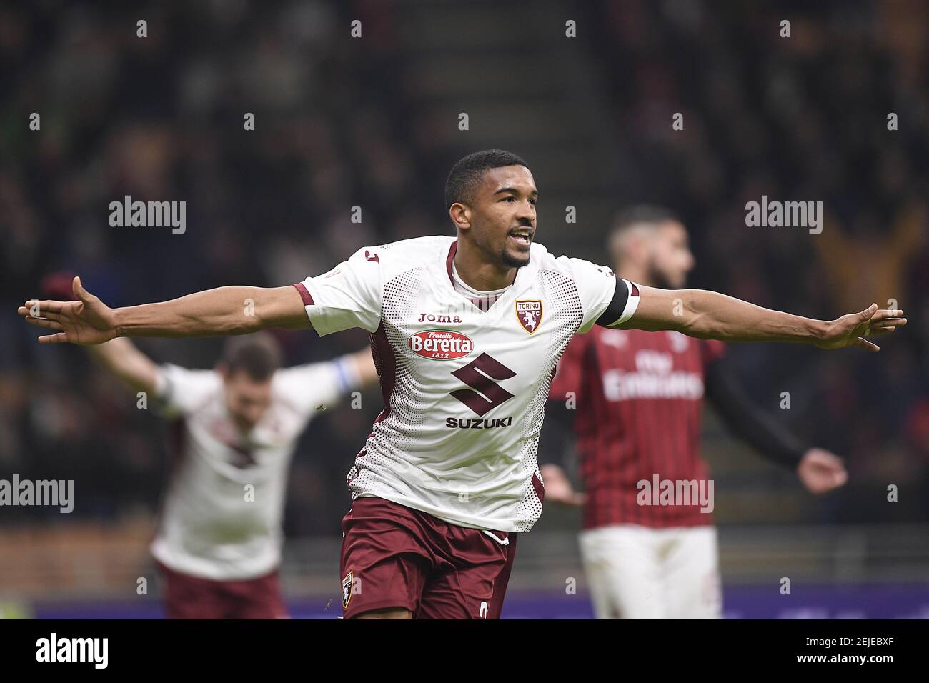 Bremer Gleison of Torino celebrates after scoring goal 1-2 during the ...