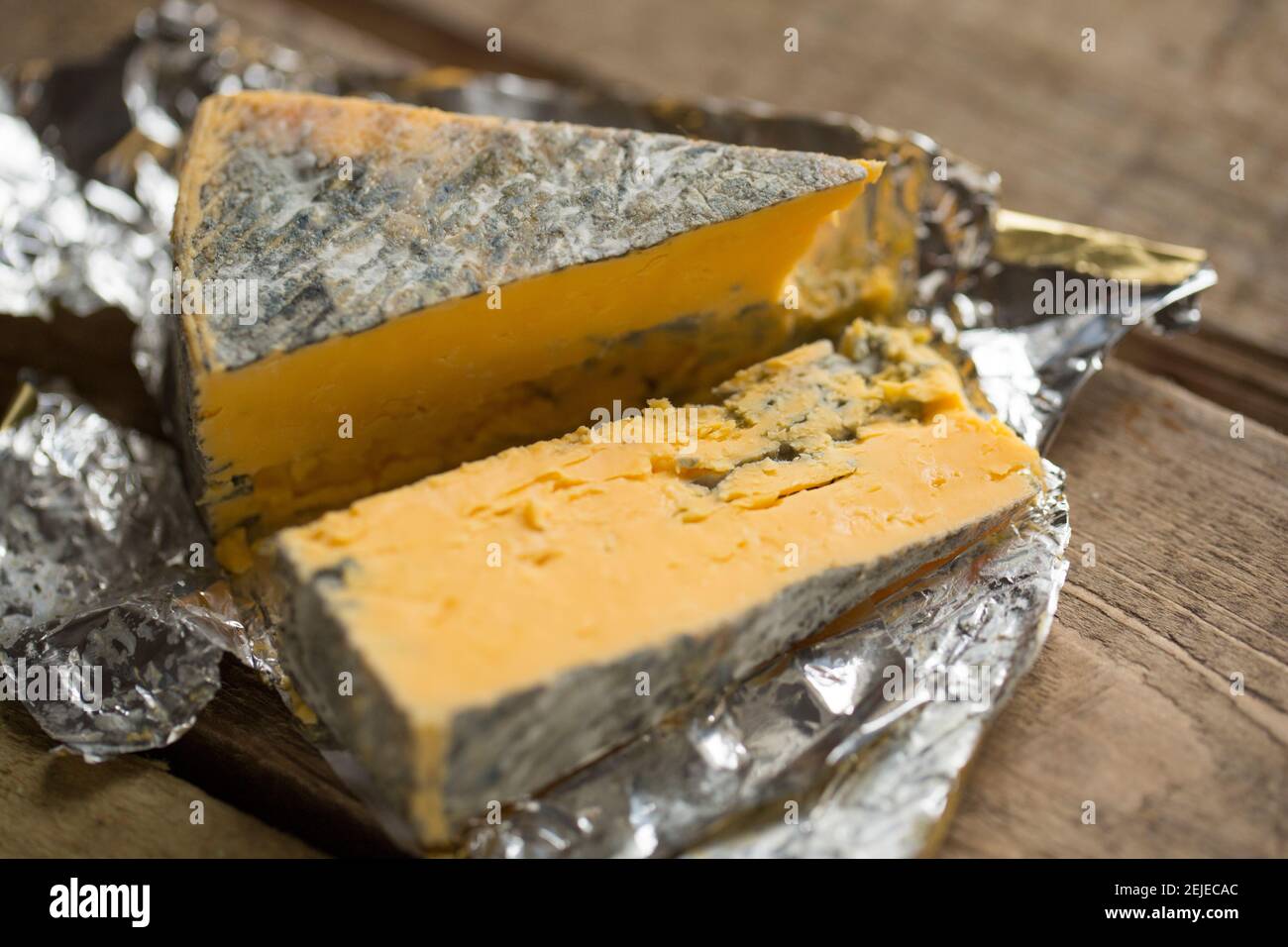 An example of Harrogate Blue cheese made by Shepherds Purse and bought ...