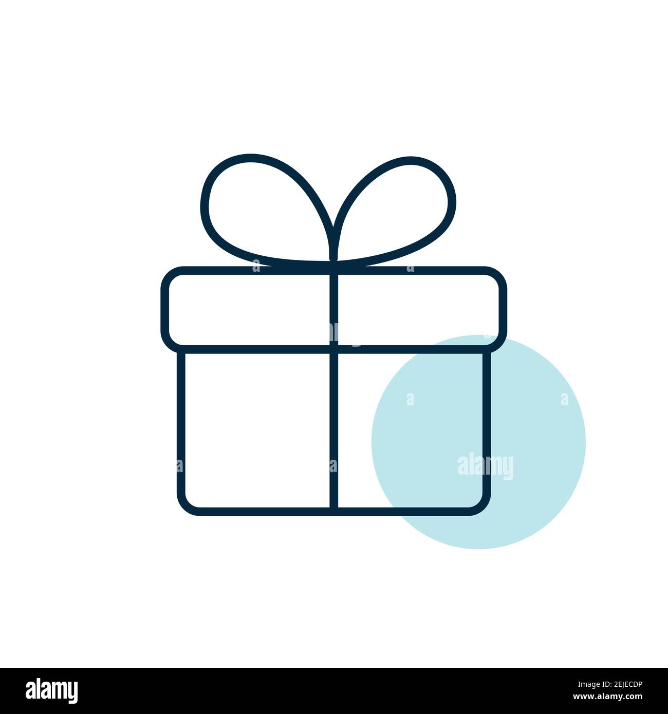 Gift vector icon. E-commerce sign. Graph symbol for your web site ...