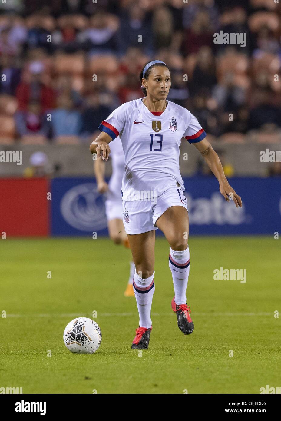 January 28, 2020: United States Women's Olympic Soccer forward Lynn ...