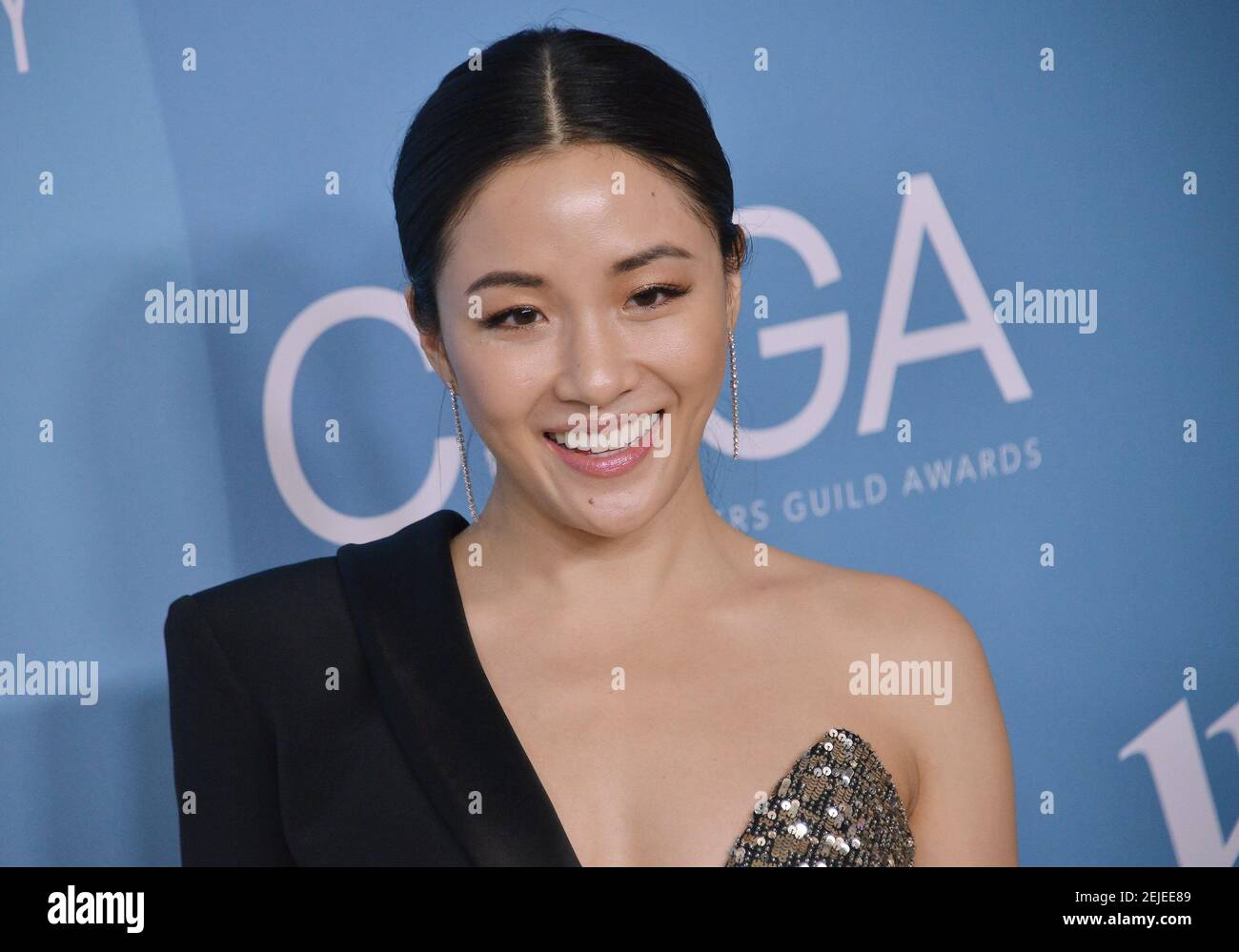 Constance Wu arrives at the 22nd Costume Designers Guild Awards held at ...