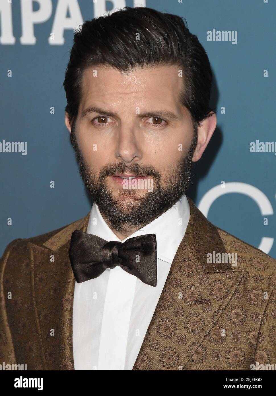 Adam Scott arrives at the 22nd Costume Designers Guild Awards held at ...