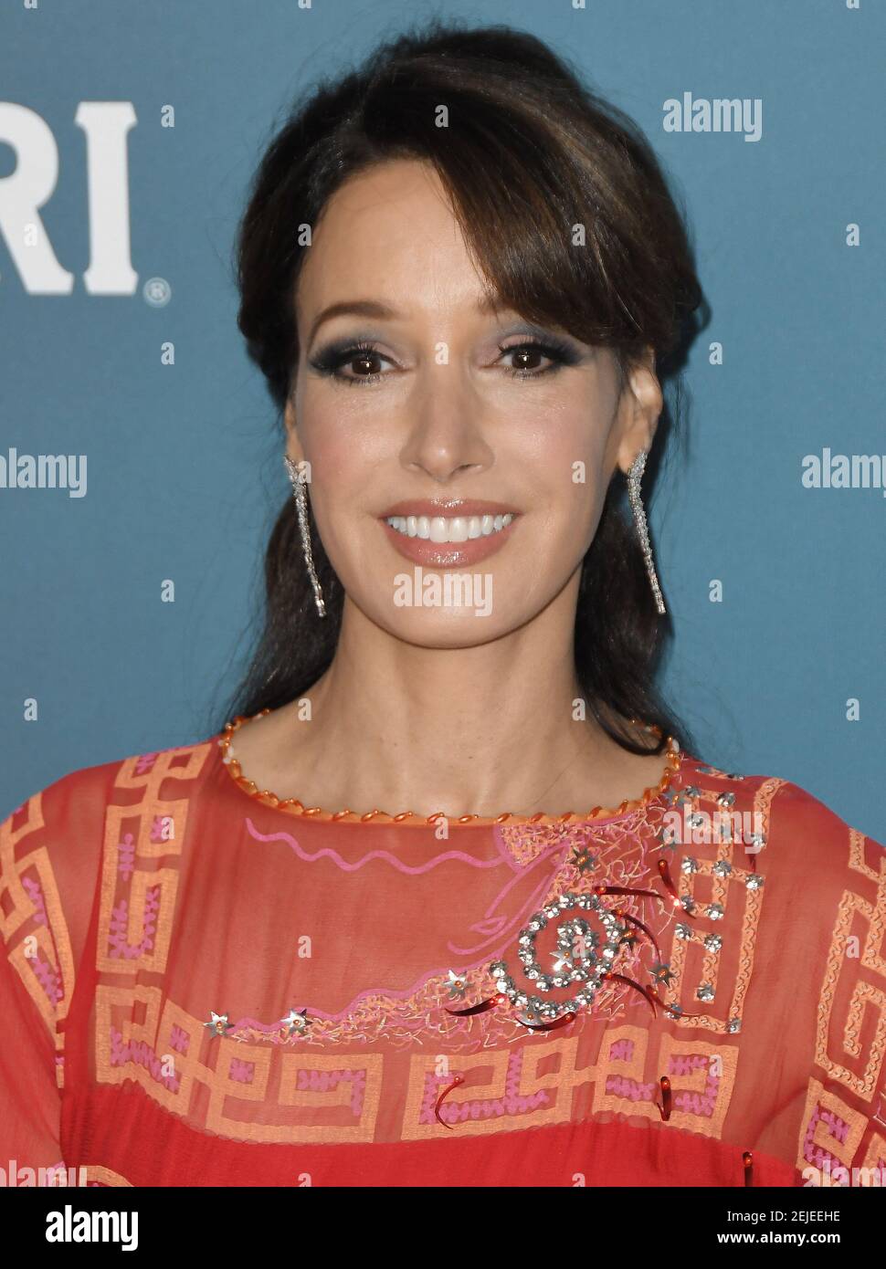 Jennifer Beals arrives at the 22nd Costume Designers Guild Awards held ...