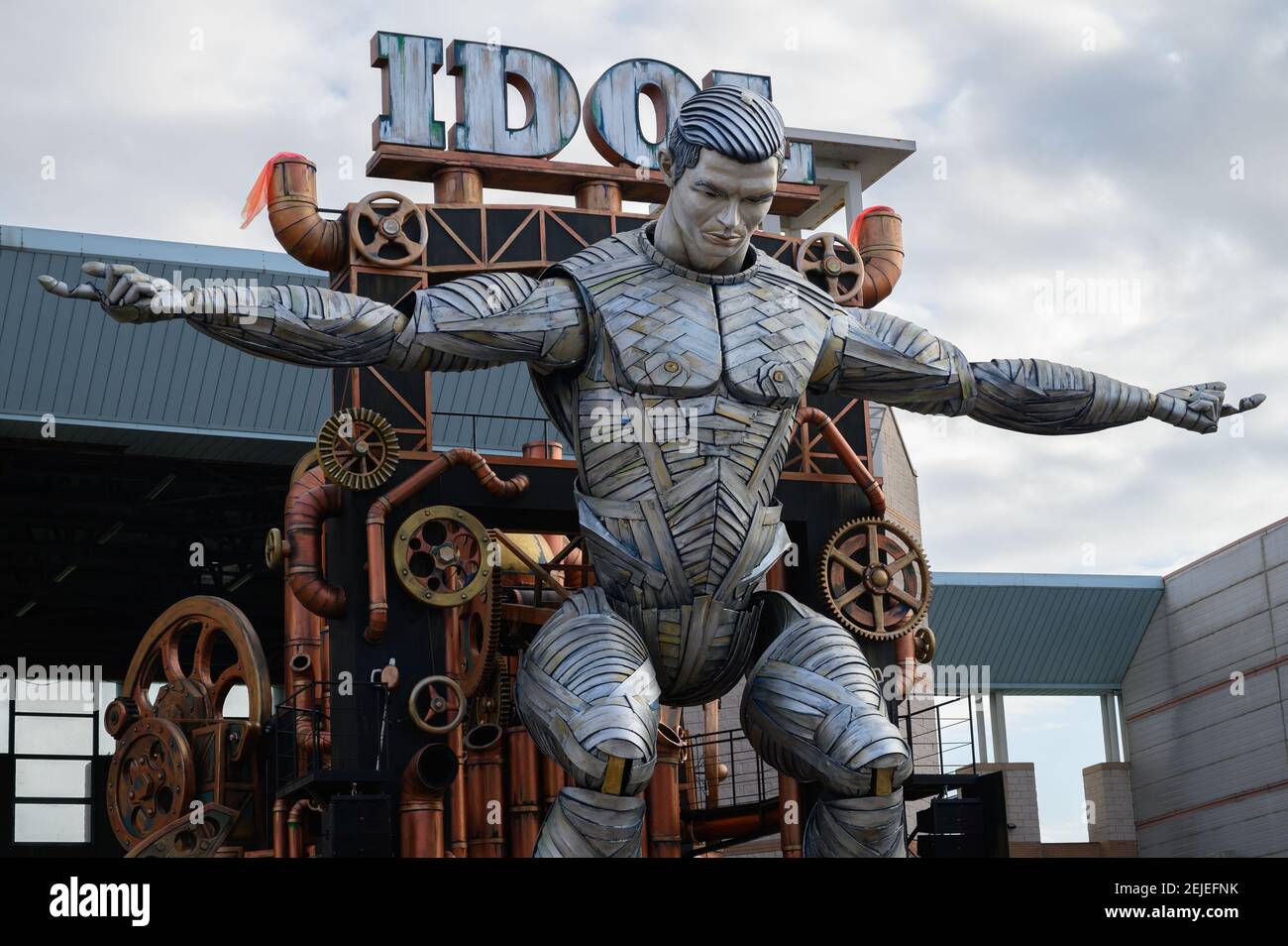 Cristiano Ronaldo is one of the protagonist masks of the viareggio 2020 ...