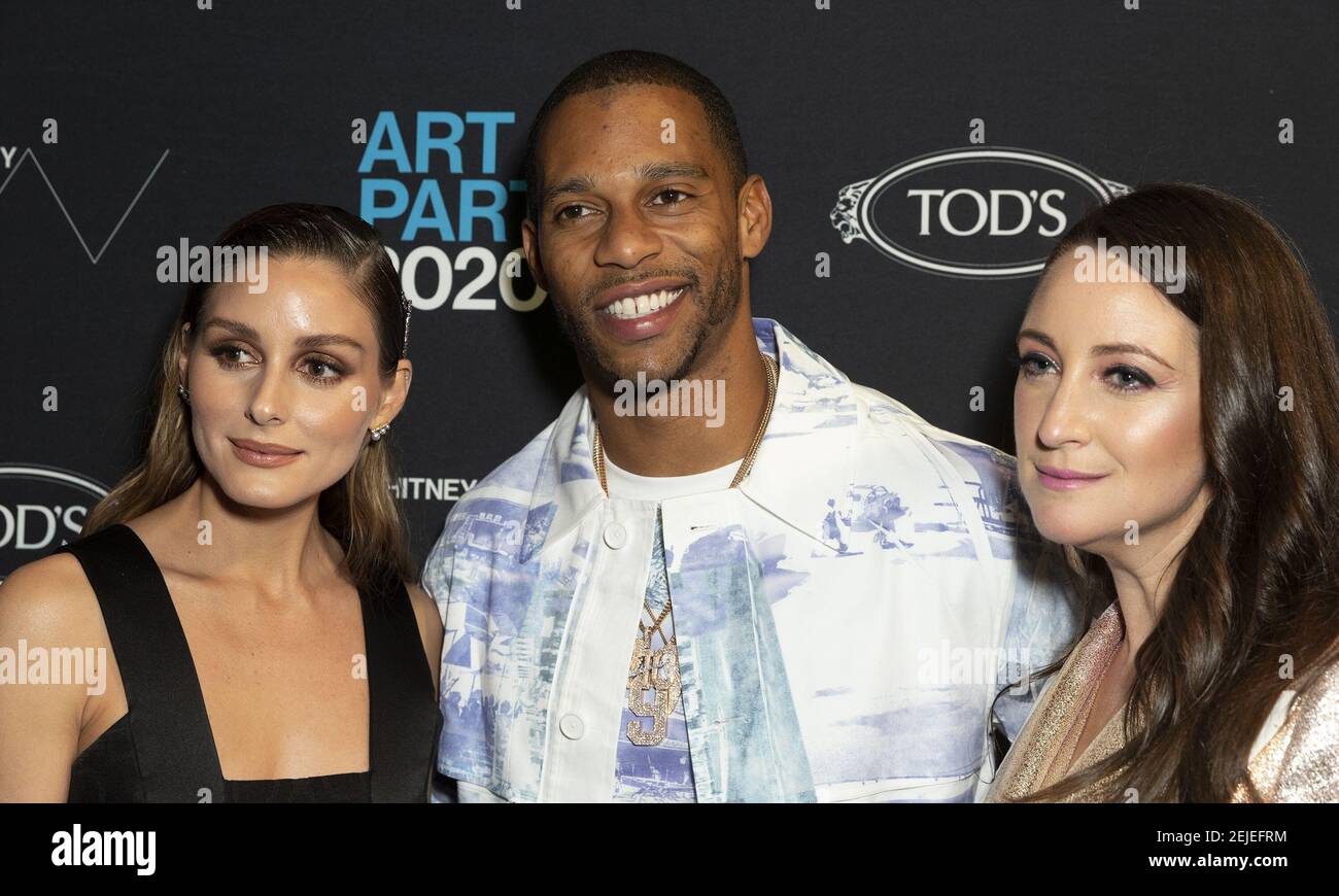 Olivia Palermo, Victor Cruz, Micaela Erlanger attend Whitney ...