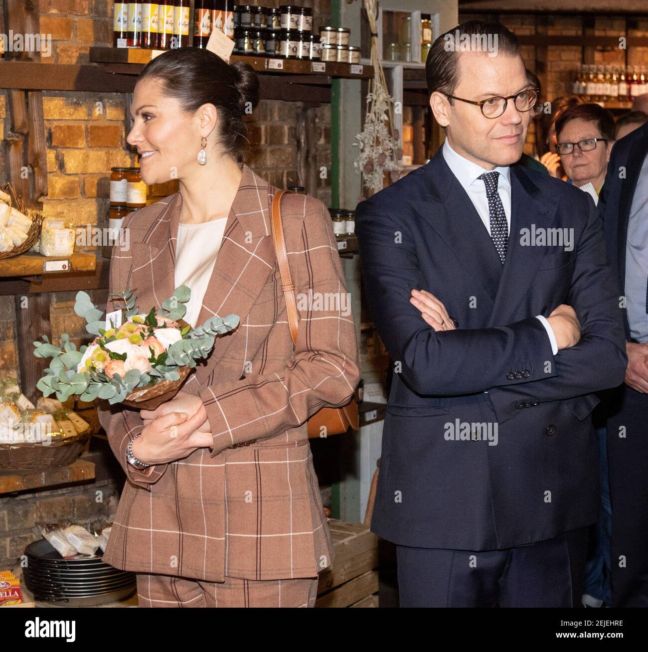 Crown Princess Victoria and Prince Daniel during their visit to ...