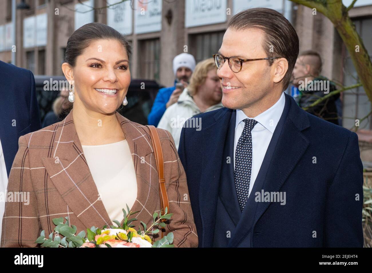 Crown Princess Victoria and Prince Daniel during their visit to ...