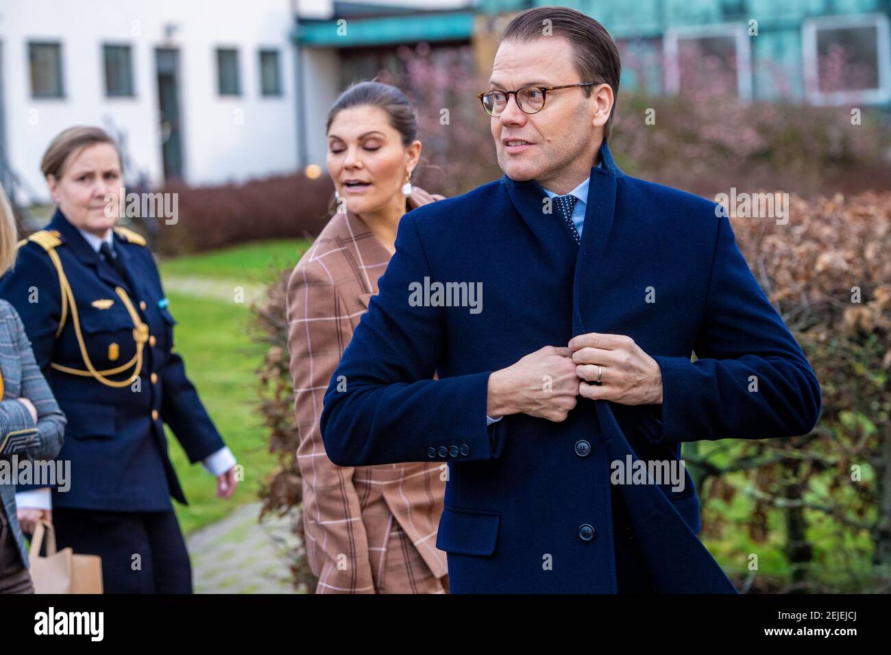Crown Princess Victoria and Prince Daniel during their visit to ...