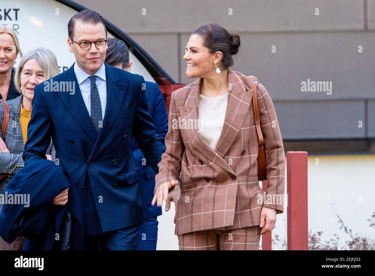 Crown Princess Victoria and Prince Daniel during their visit to ...
