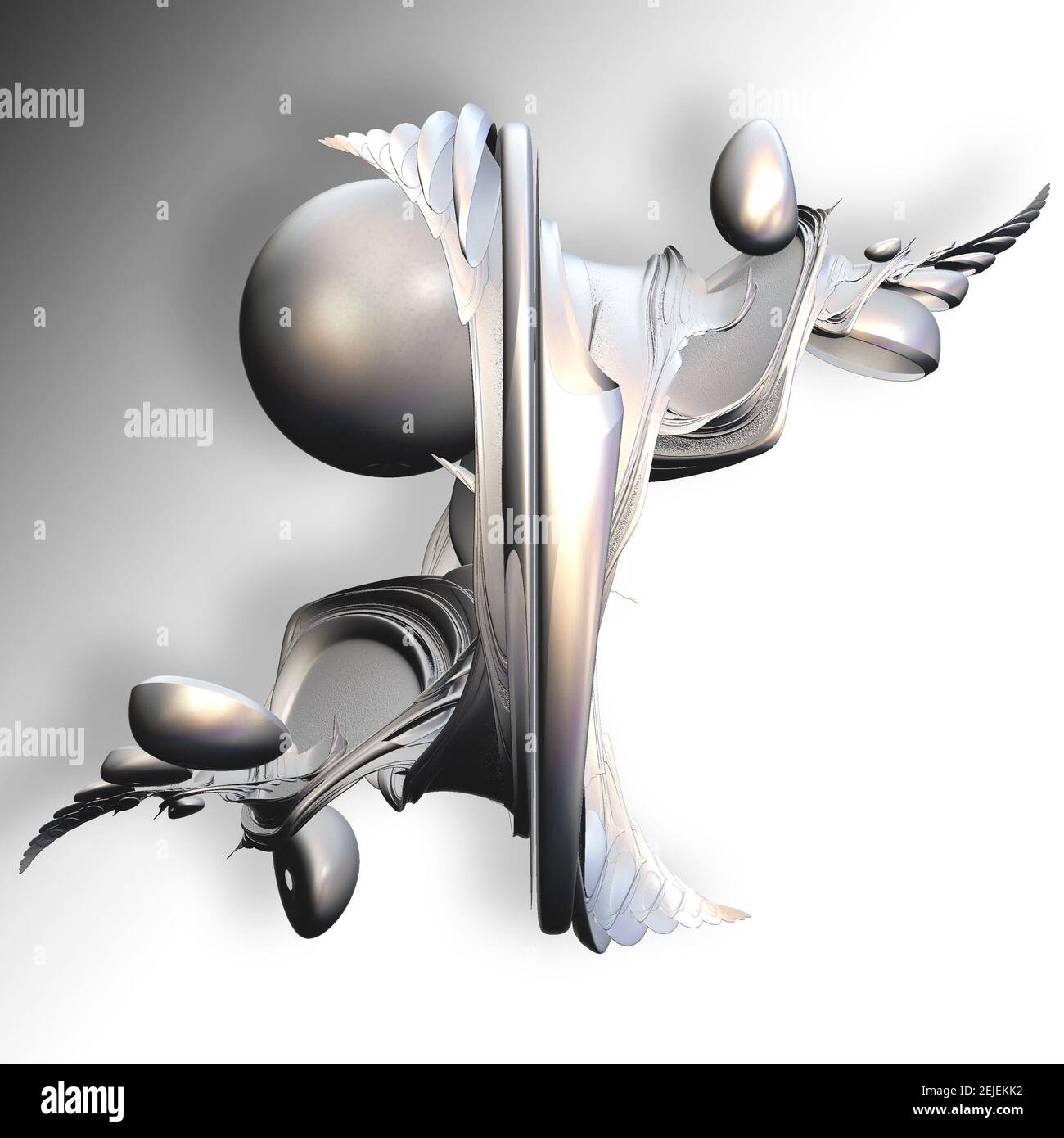 Creative background with 3D rendered element for design needs Stock ...