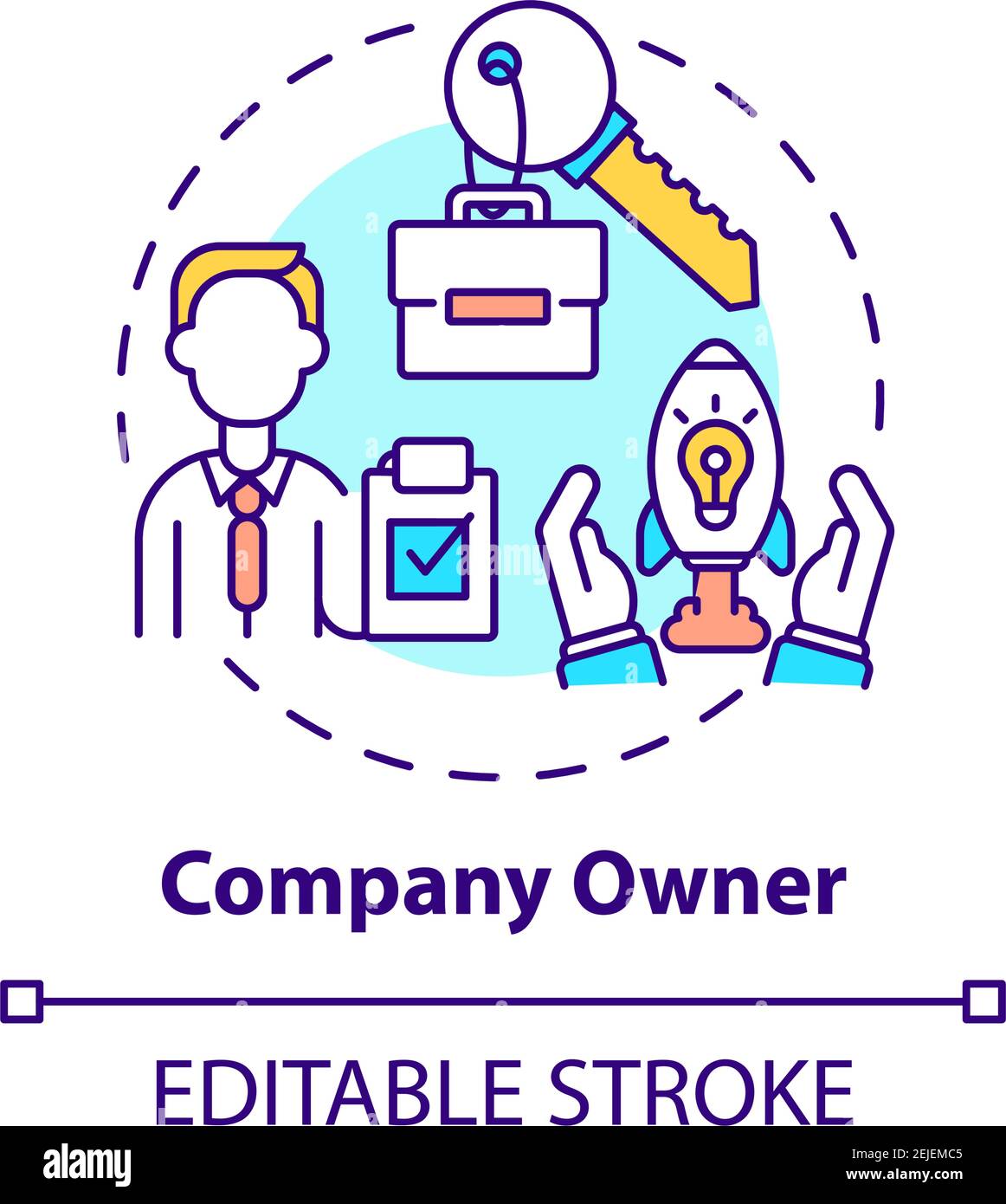 Company general director Cut Out Stock Images & Pictures - Alamy
