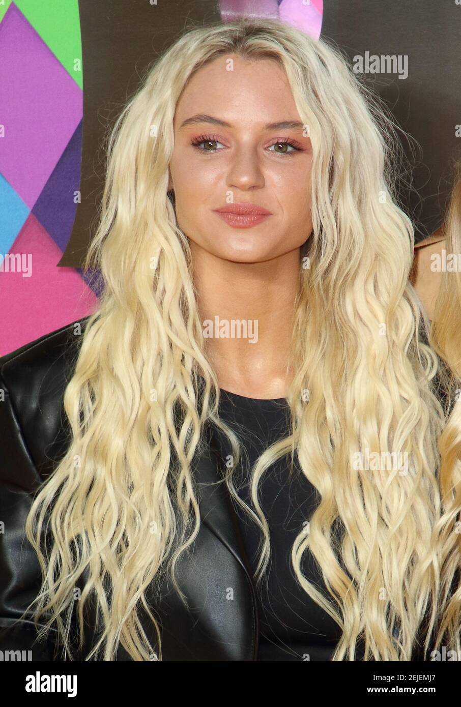 Lucie Donlan at the World Premiere of 'Birds of Prey: And the ...