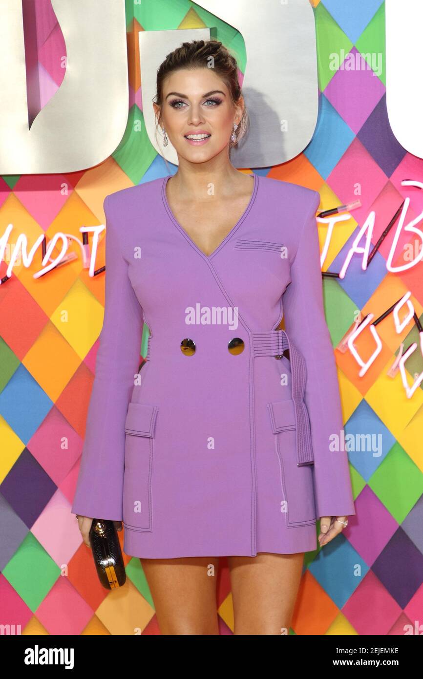 Ashley James at the World Premiere of 'Birds of Prey: And the ...