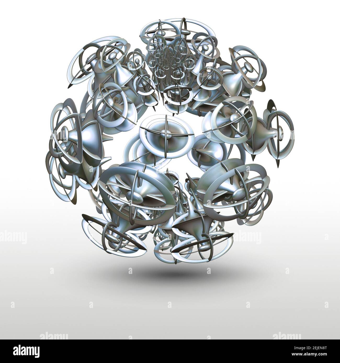 Creative background with 3D rendered element for design needs Stock ...