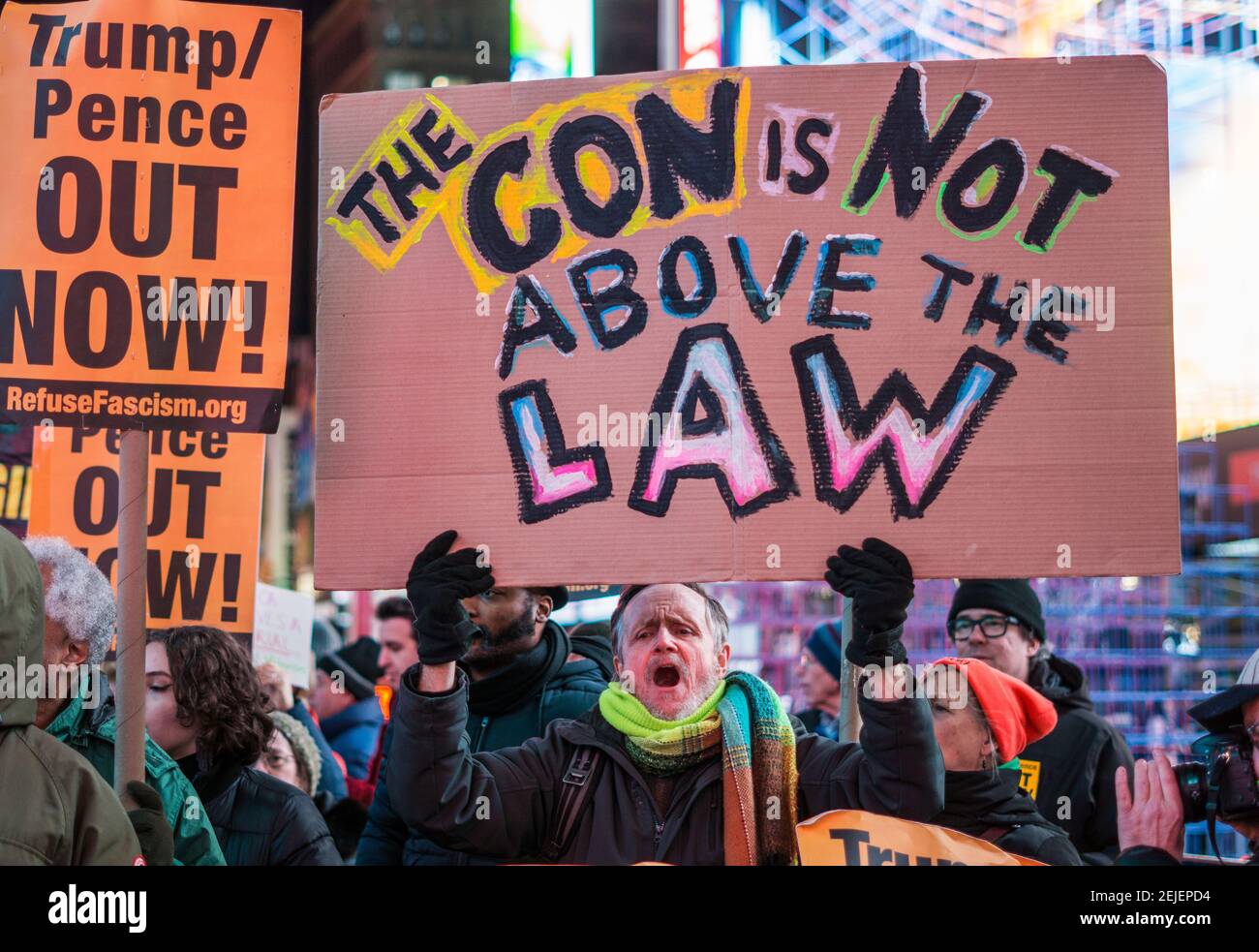 NYC activists demand that the GOP present all the evidence and let all ...