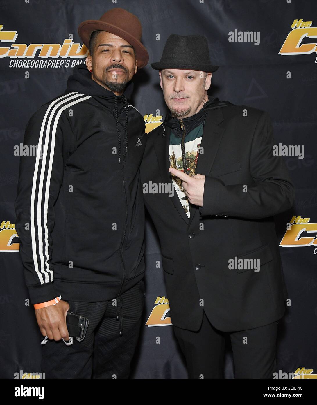 (L-R) Rosero McCoy and Lifetime Achievement Award Honoree Barry Lather ...