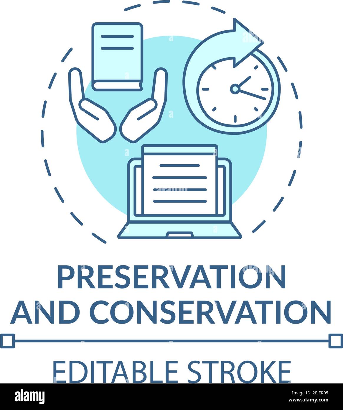 Preservation and conservation concept icon Stock Vector Image & Art - Alamy