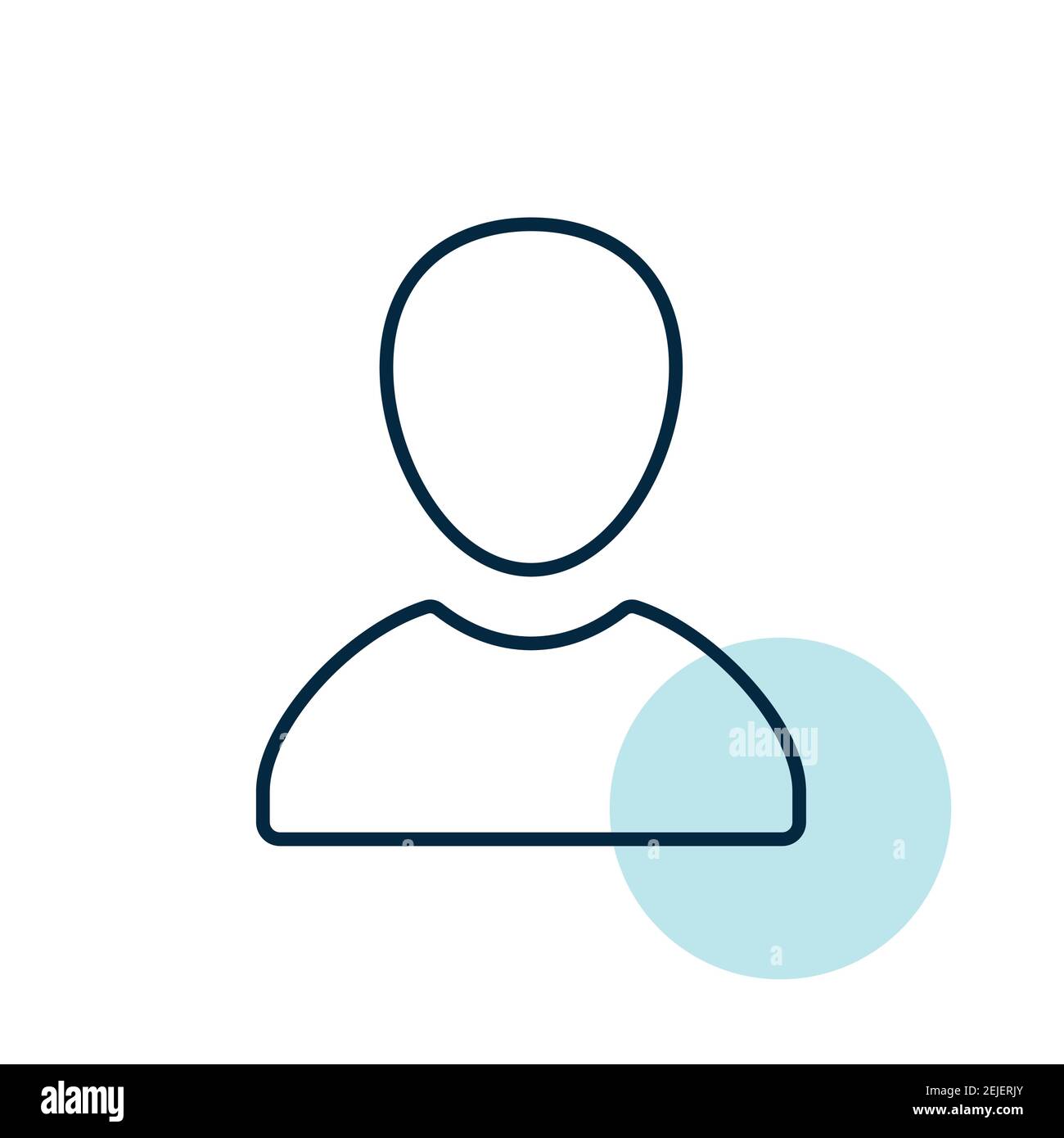 User vector icon. E-commerce sign. Graph symbol for your web site ...