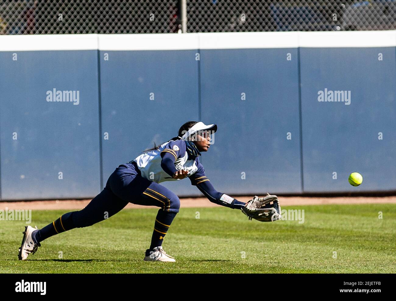February 21, 2021 Berkeley CA U.S.A. California outfielder Amani ...