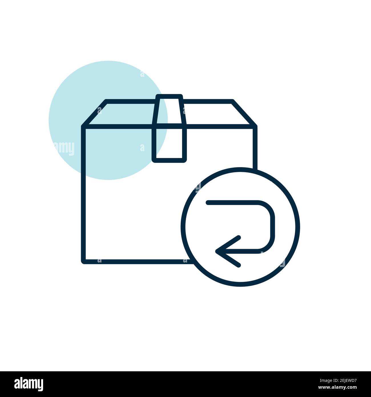 Return purchase icon. E-commerce sign. Graph symbol for your web site ...