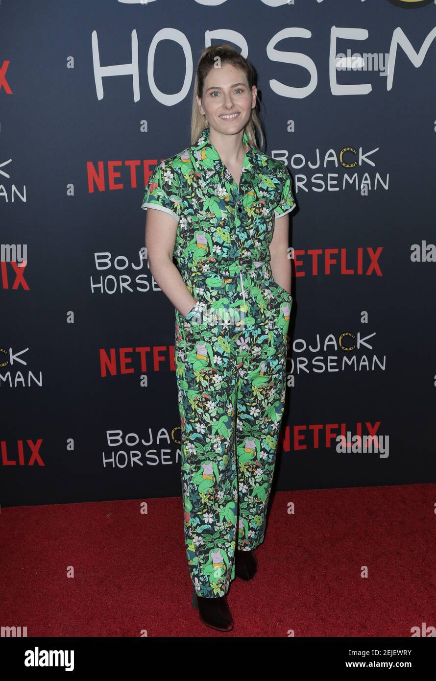 Lisa Hanawalt walking the red carpet at BoJack Horseman Final Episodes ...