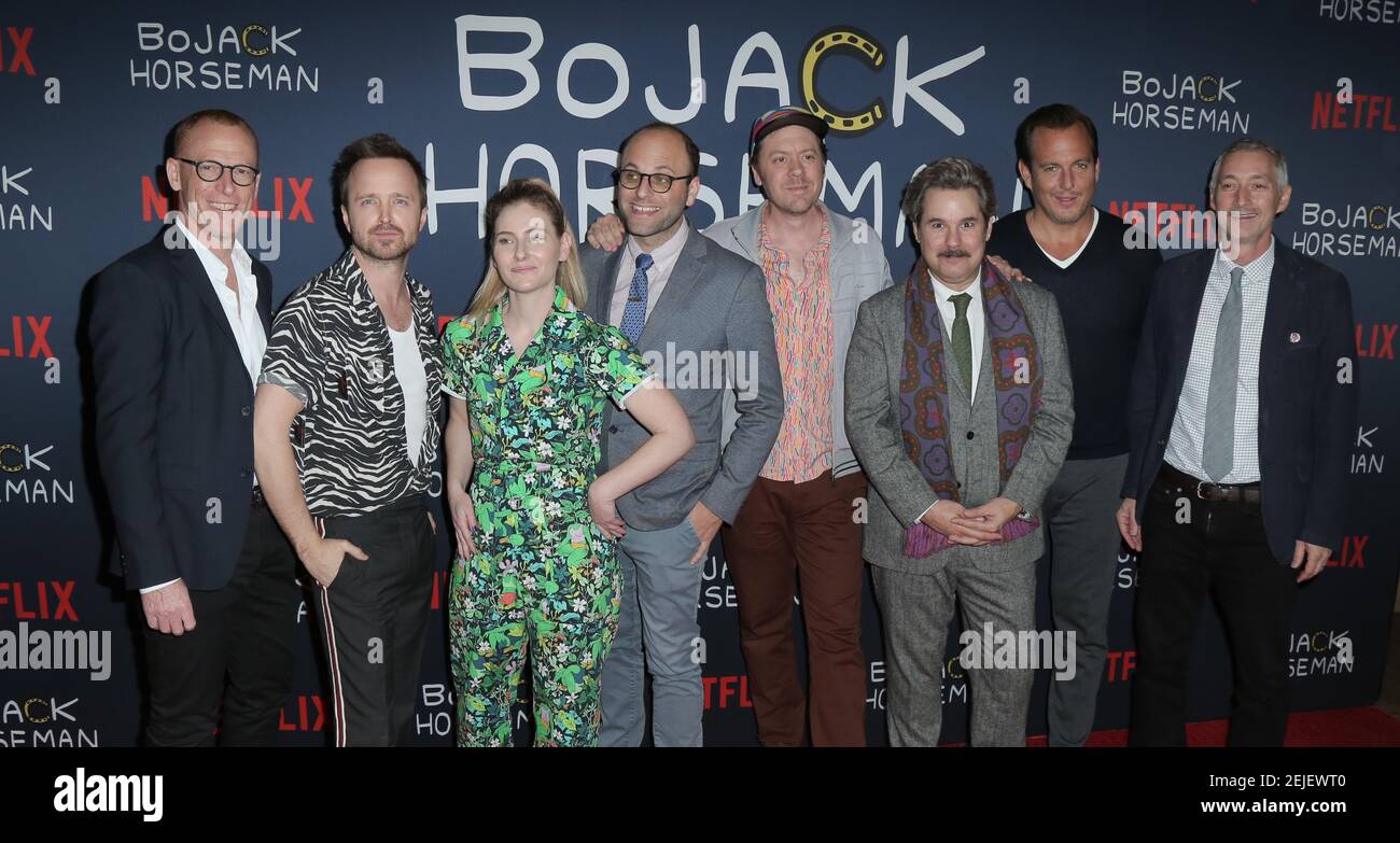 Noel Bright, Aaron Paul, Lisa Hanawalt, Raphael Bob-Waksberg, Mike ...