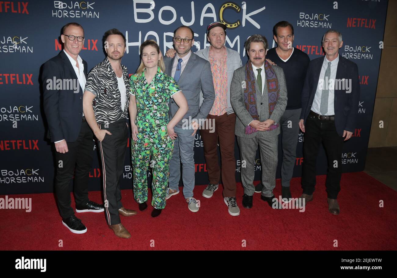 Noel Bright, Aaron Paul, Lisa Hanawalt, Raphael Bob-Waksberg, Mike ...