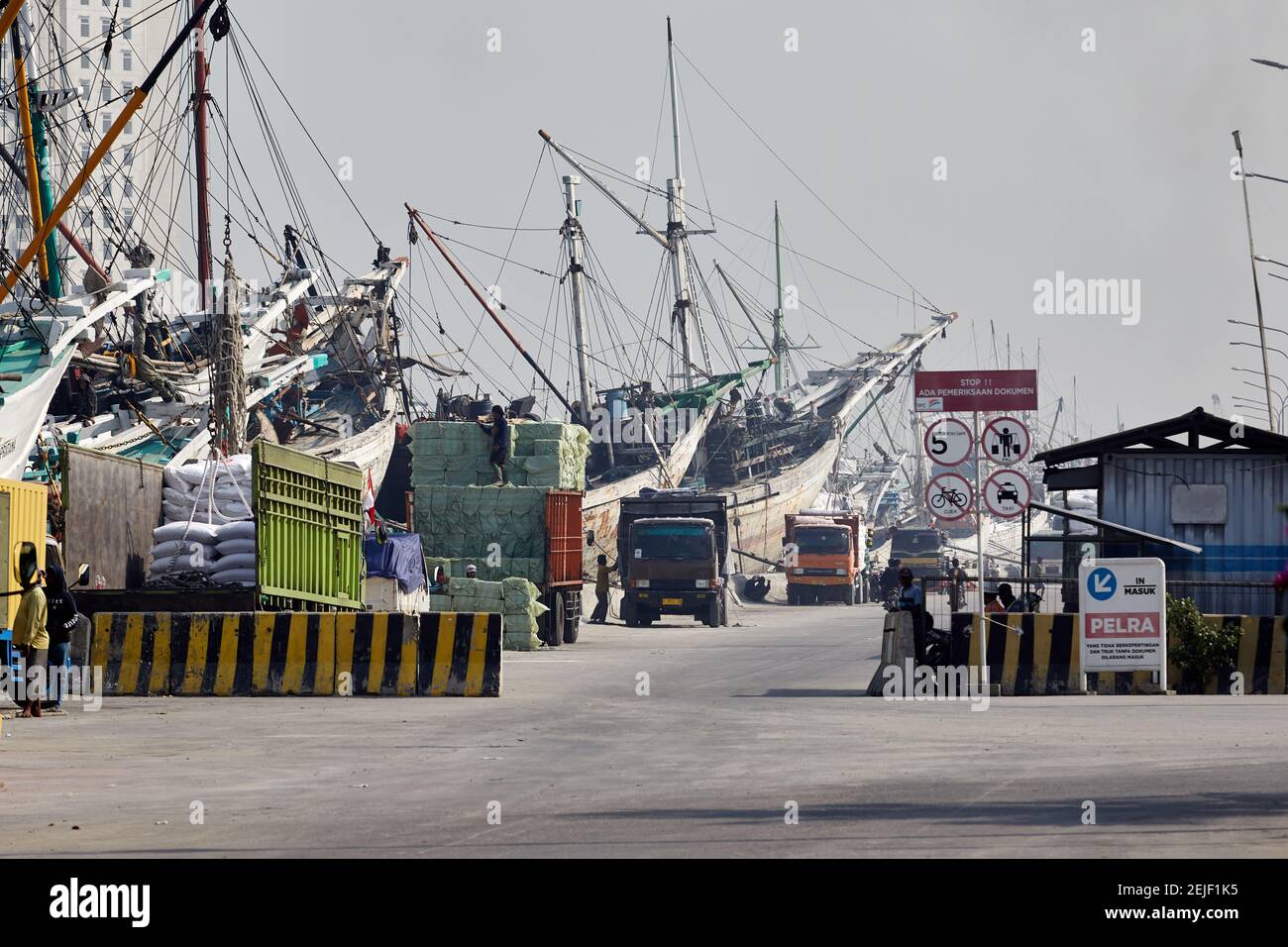 Pinisi (sometimes spelled Phinisi) are a type of two-masted schooner ...