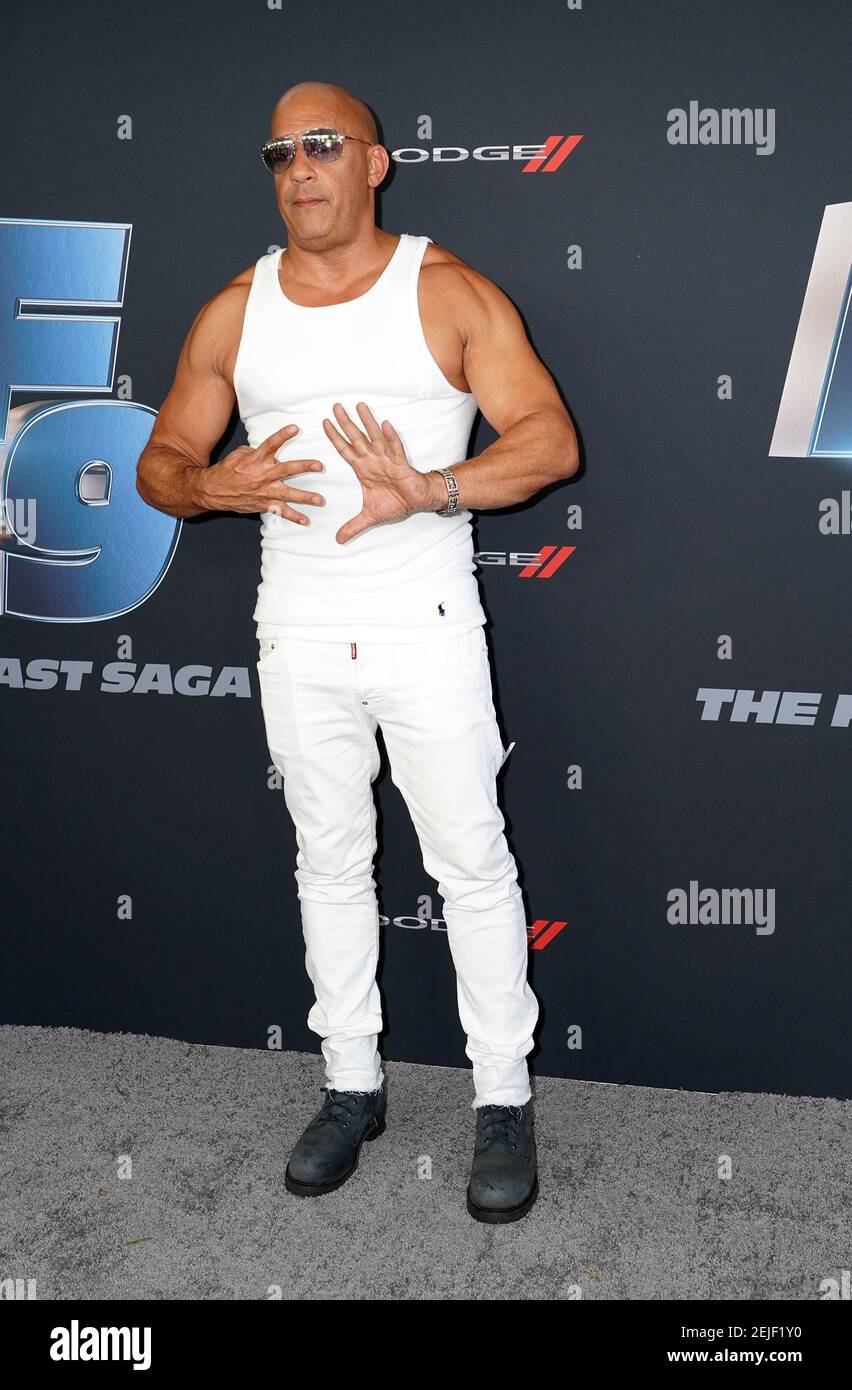 Vin Diesel attends Universal Pictures Presents The Road To F9 Concert ...
